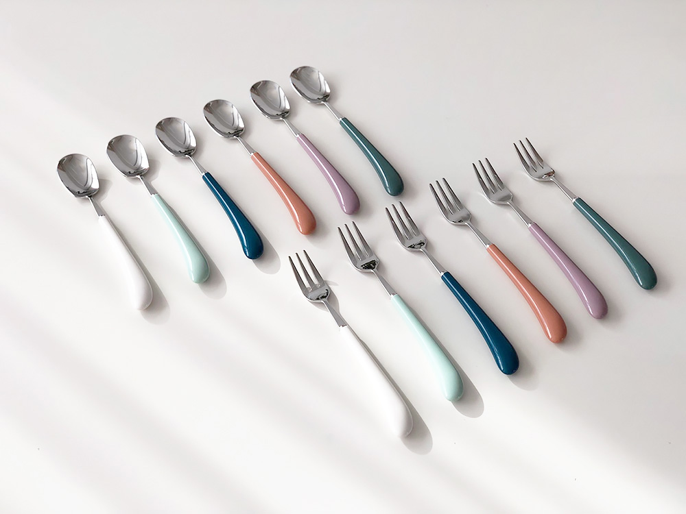 스푼·포크·나이프 > 국내생산 젤라또 티스푼 6color | 오늘의집 쇼핑