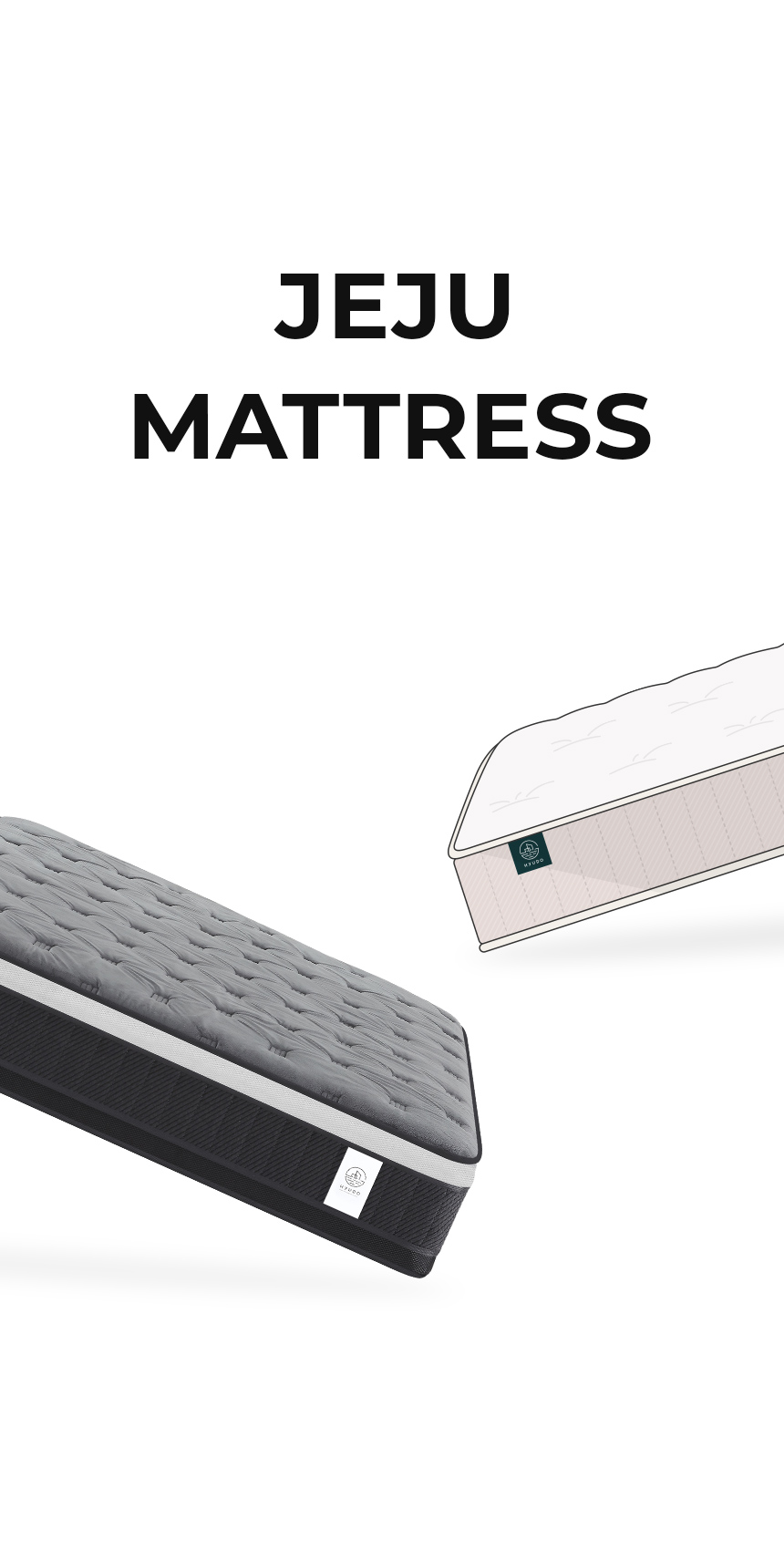 매트리스 > 푹신한 제주 27cm 필로우탑 포켓스프링 침대 롤팩매트리스S/SS/Q/K | 오늘의집 쇼핑