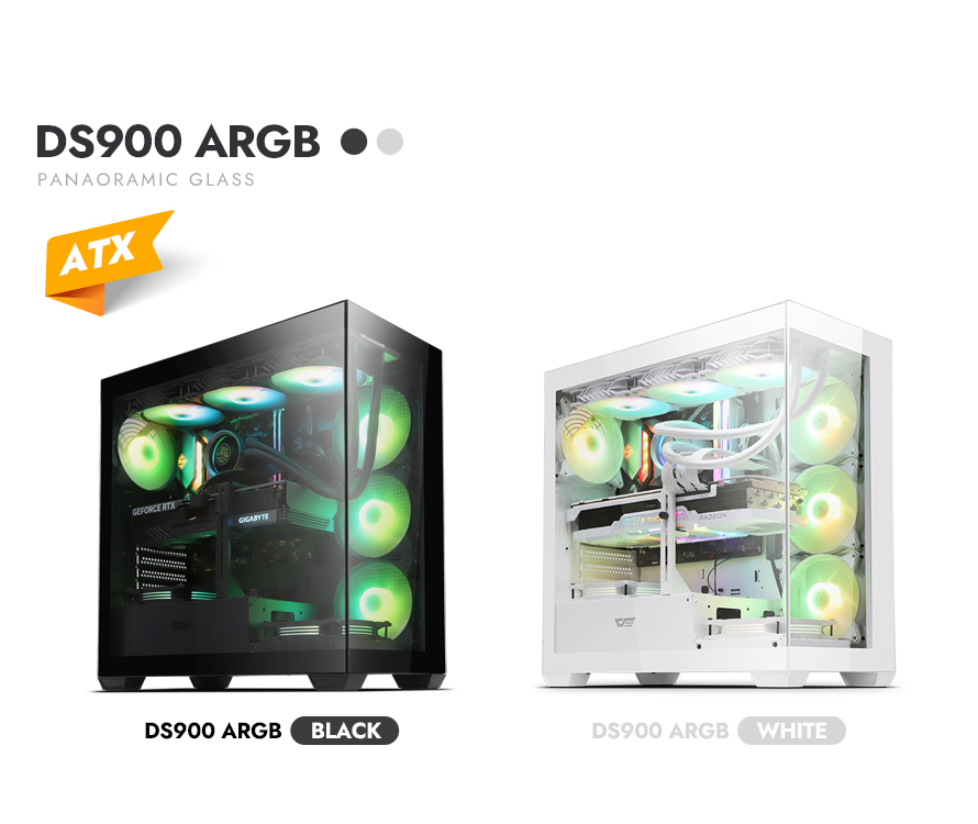 PC주변기기 > DS900 ARGB 강화유리 (화이트) | 오늘의집 쇼핑