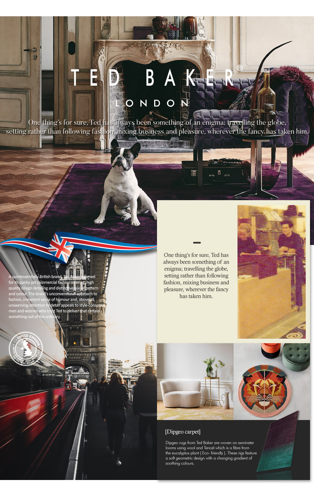 단모·극세사러그 > 레이닌X테드베이커 CP21005MT 쟈뎅 영국 수입카페트 4size 2color | 오늘의집 쇼핑